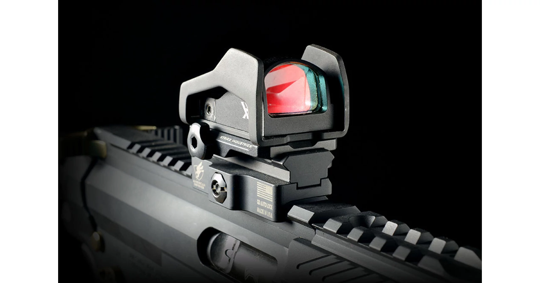 Strike Industries - REX Reflex Exoskeleton Shield & Rail Mount - Strike ...