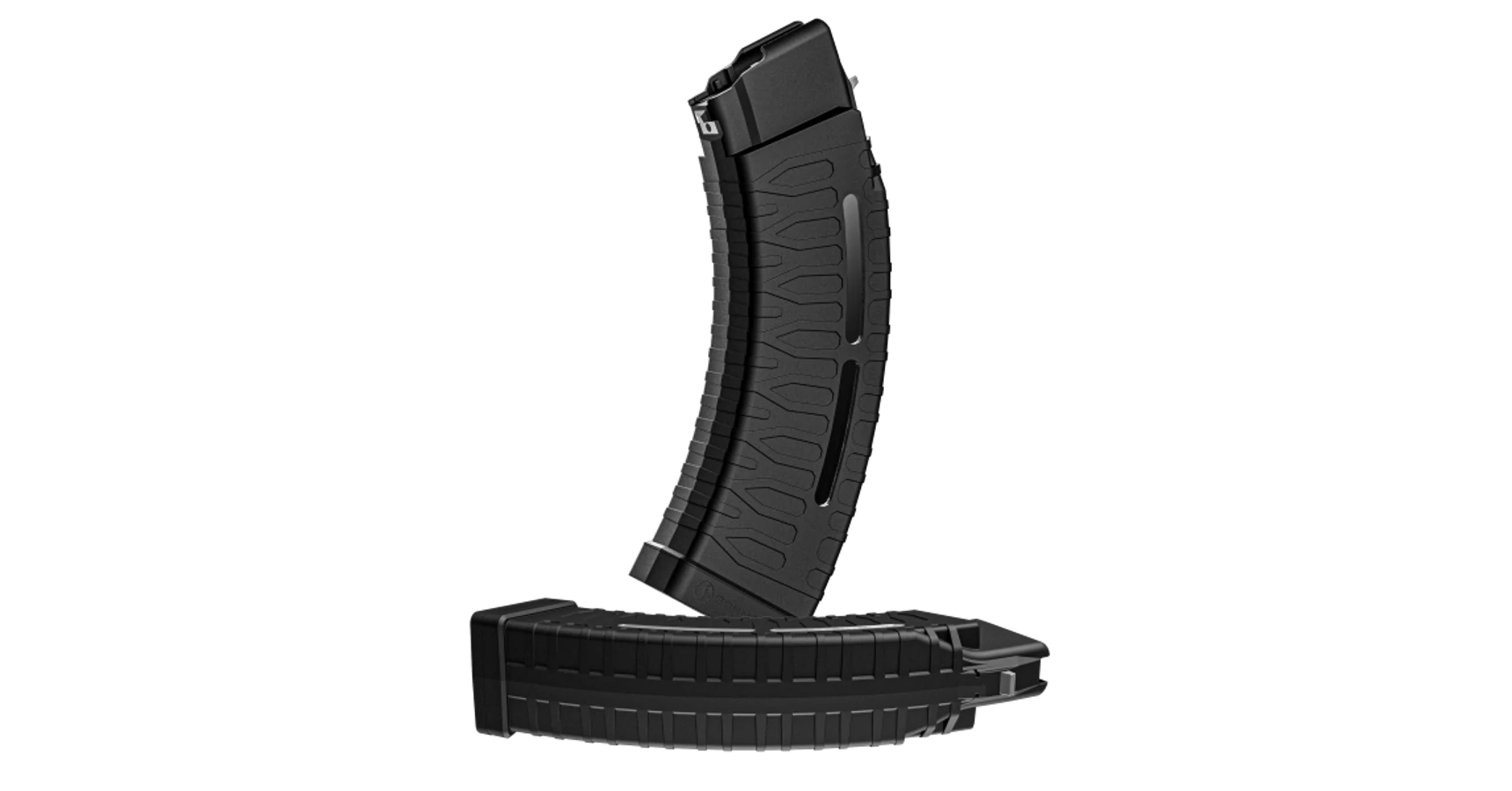 Schmeisser 60rd Quad-Stack AK47 7.62x39 Window Polymer Stick Magazine ...