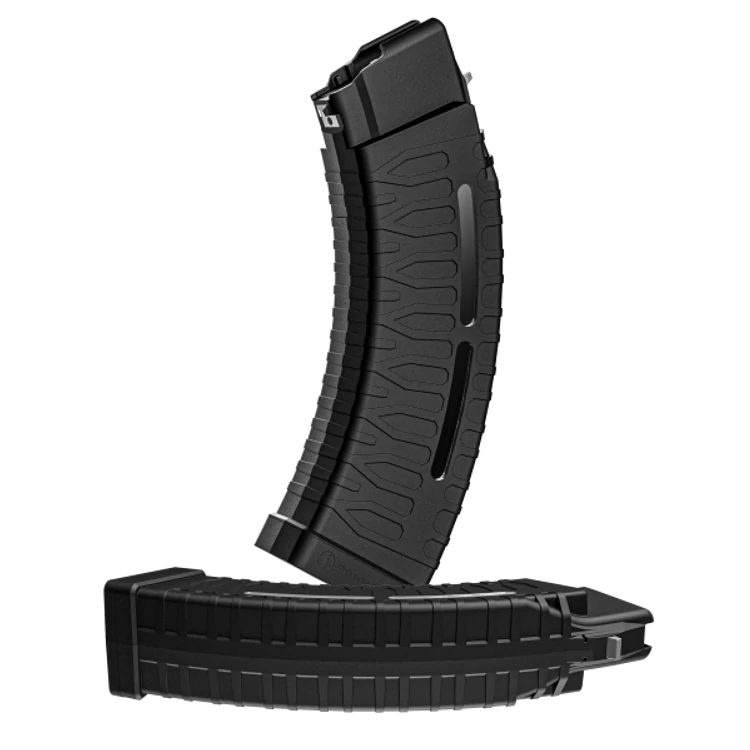Schmeisser 60rd Quad-Stack AK47 7.62x39 Window Polymer Stick Magazine ...